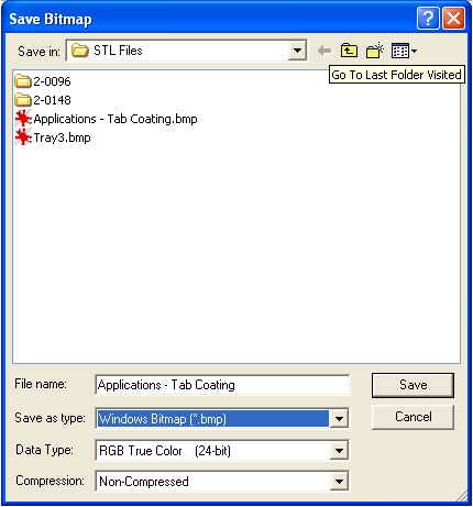 Saving the Screen Display as an Image File