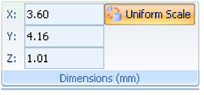 Setting Model Dimensions