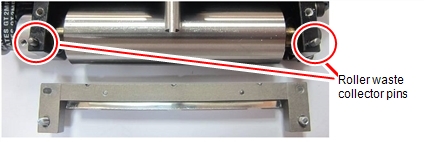 Cleaning the Roller Waste Collector & Inspecting the Roller Scraper